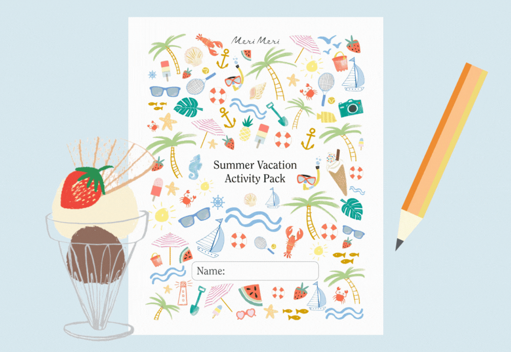 Free Summer Holiday Kids’ Activities | Meri Meri – Meri Meri UK