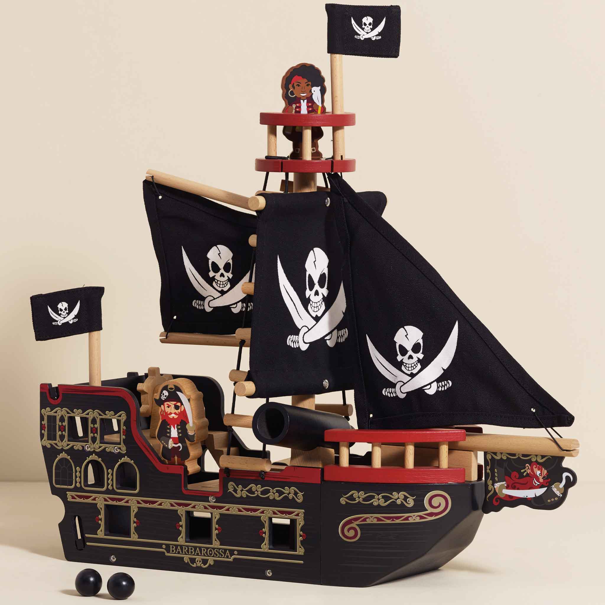 Barbarossa Pirate Ship & Characters – Meri Meri UK