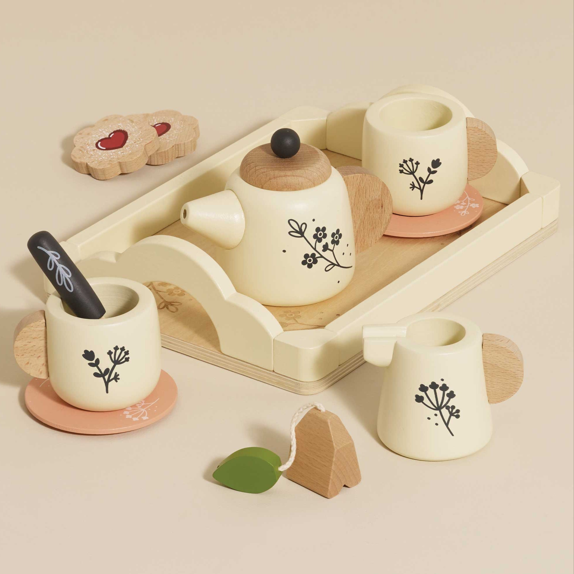 Wooden Tea Set & Tray – Meri Meri UK