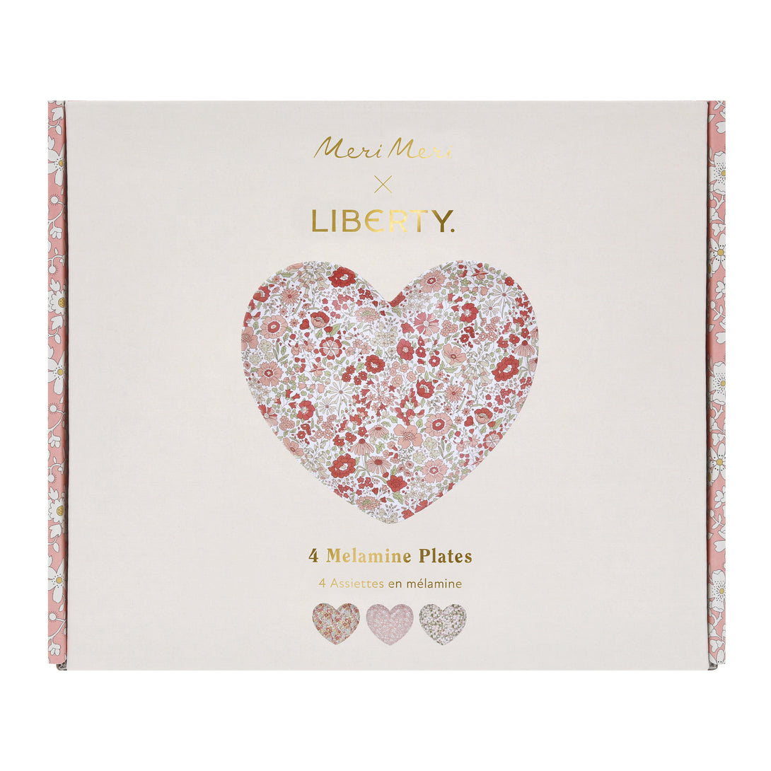 Melamine Heart Plates – Meri Meri UK