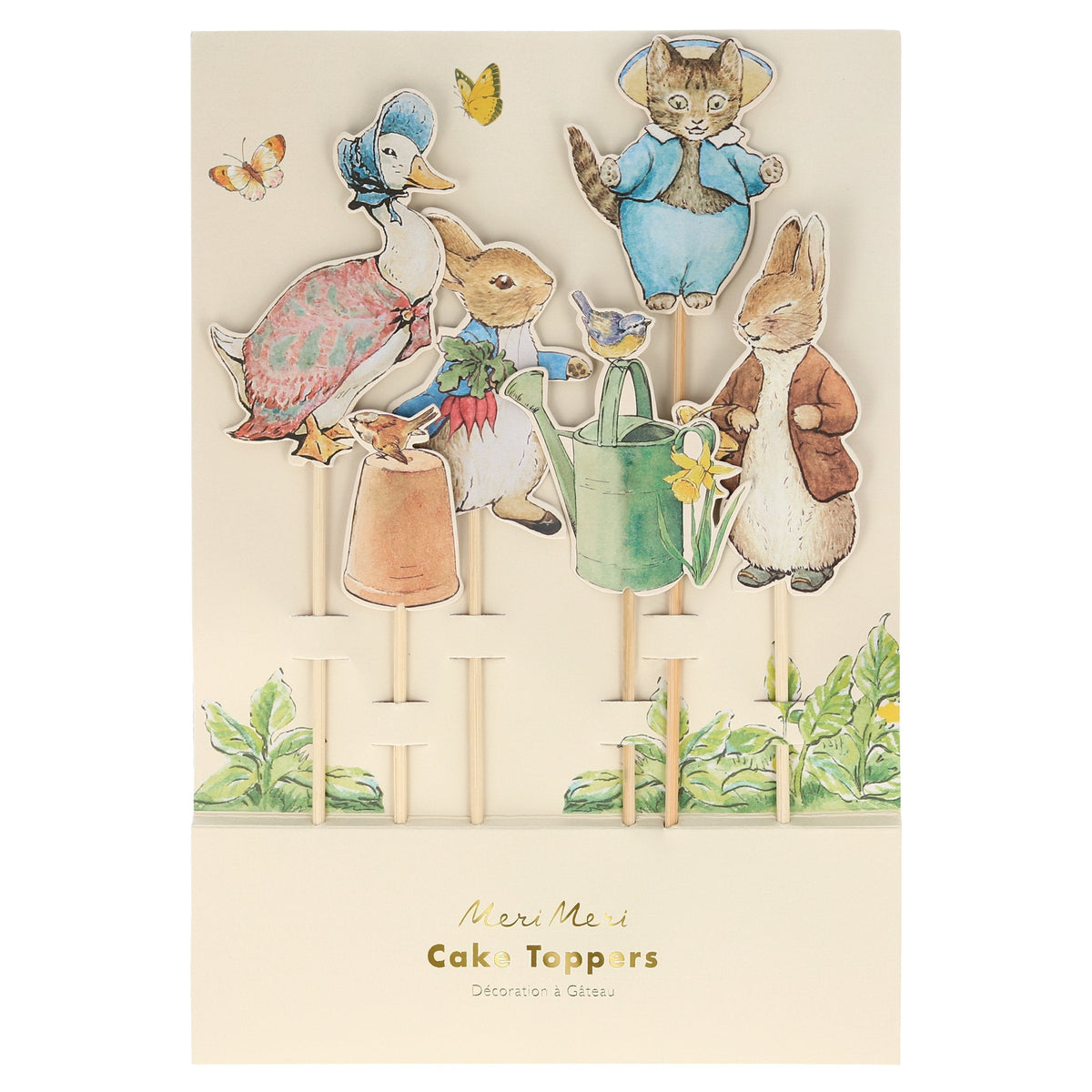 Peter Rabbit Characters Cake Toppers – Meri Meri UK Retail